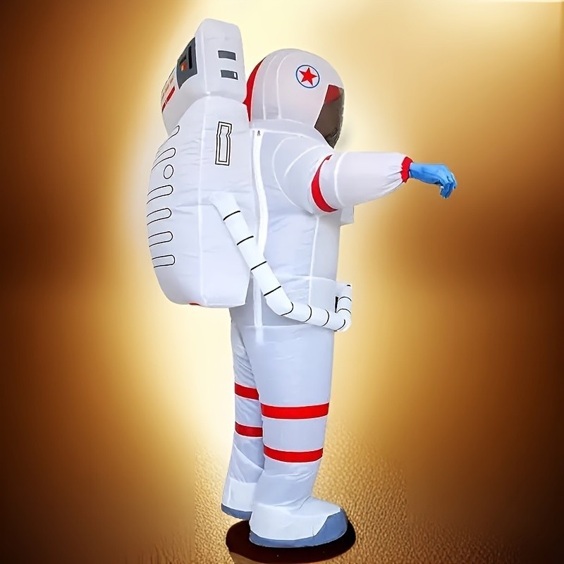 1pc Inflatable Astronaut Costume, Funny Air Blow Up Costumes For ...