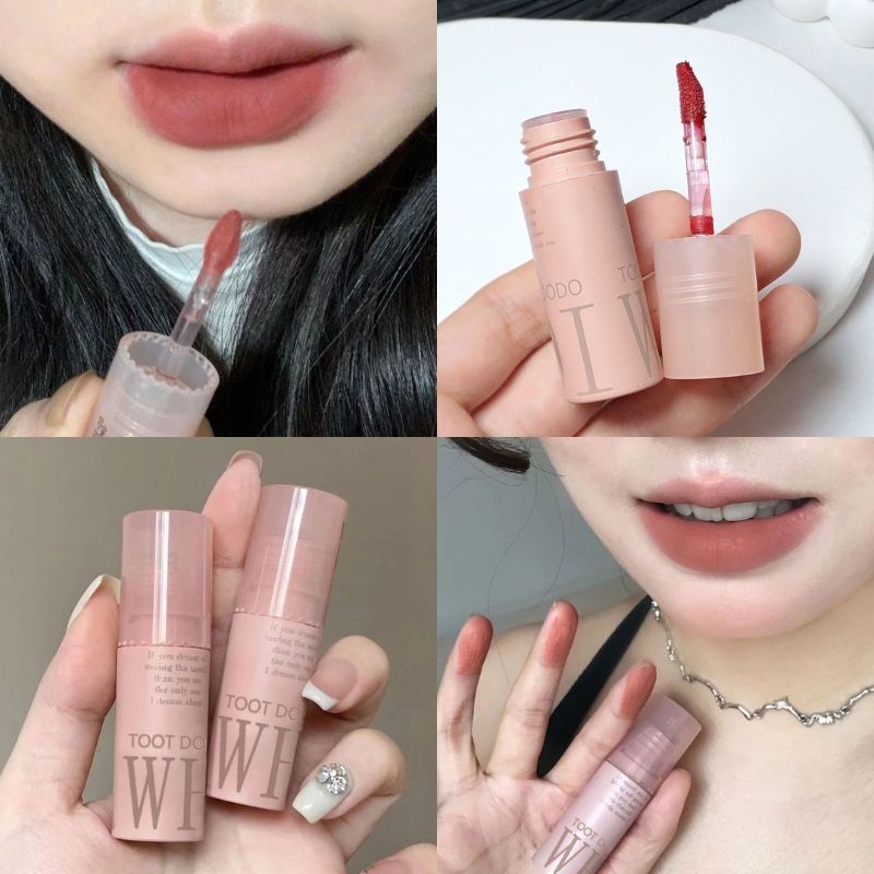 TOOT DODO Small Paintball Velvet Matte Lipstick Lip Mud Texture Lip ...