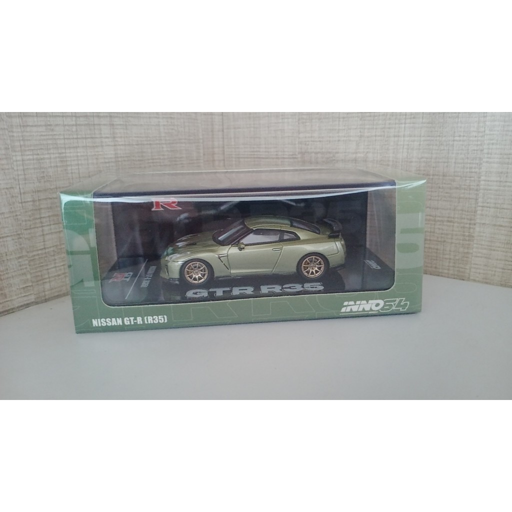Inno gtr r35 Millennium Jade Brand New Unopened Non-Packed Defects Sold ...