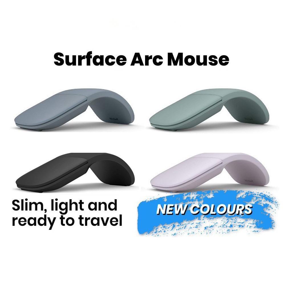 Bluetooth 4.0 Foldable Arc Mouse for Microsoft Surface Windows 8 ,10 ...
