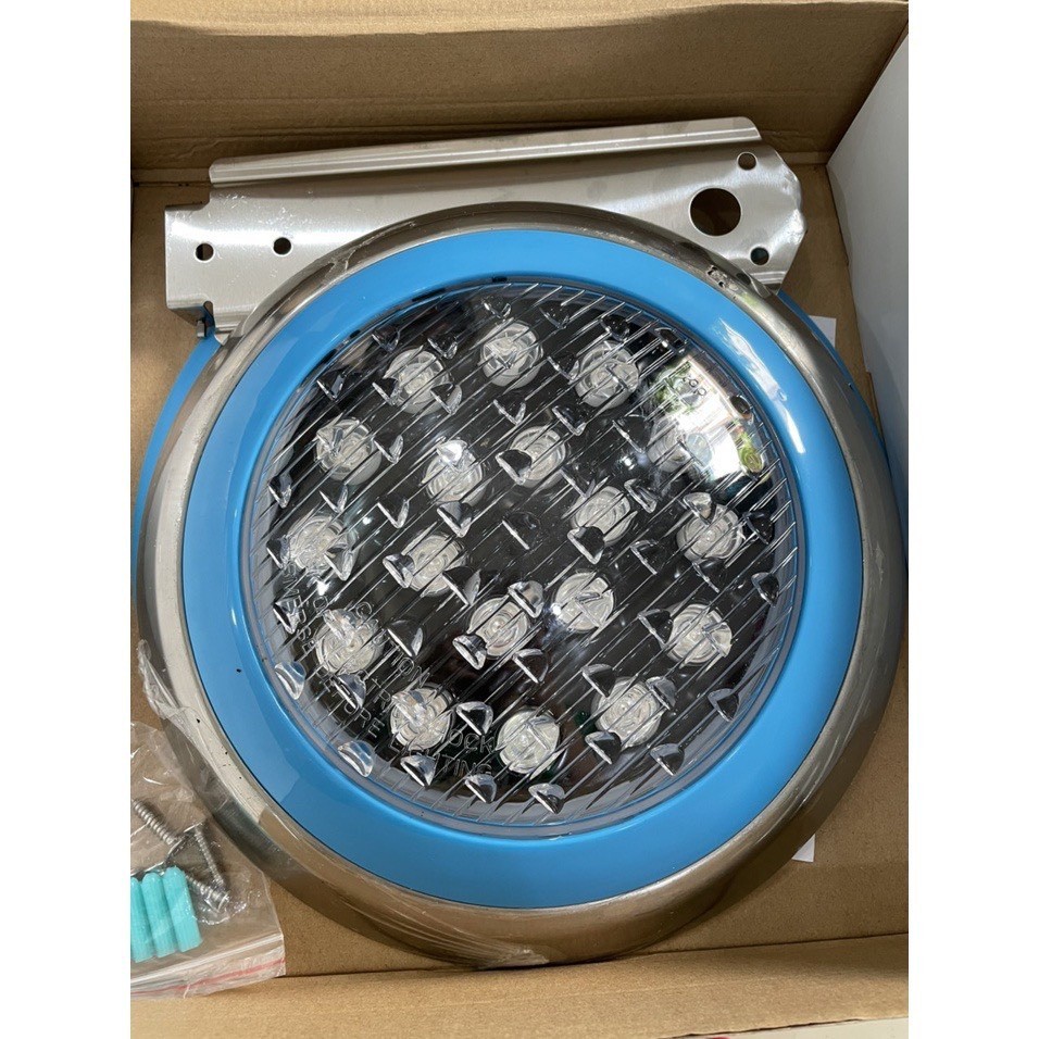 Led Swimming Pool Light 7 Color Changing Continuously 18W-24V Stainless ...