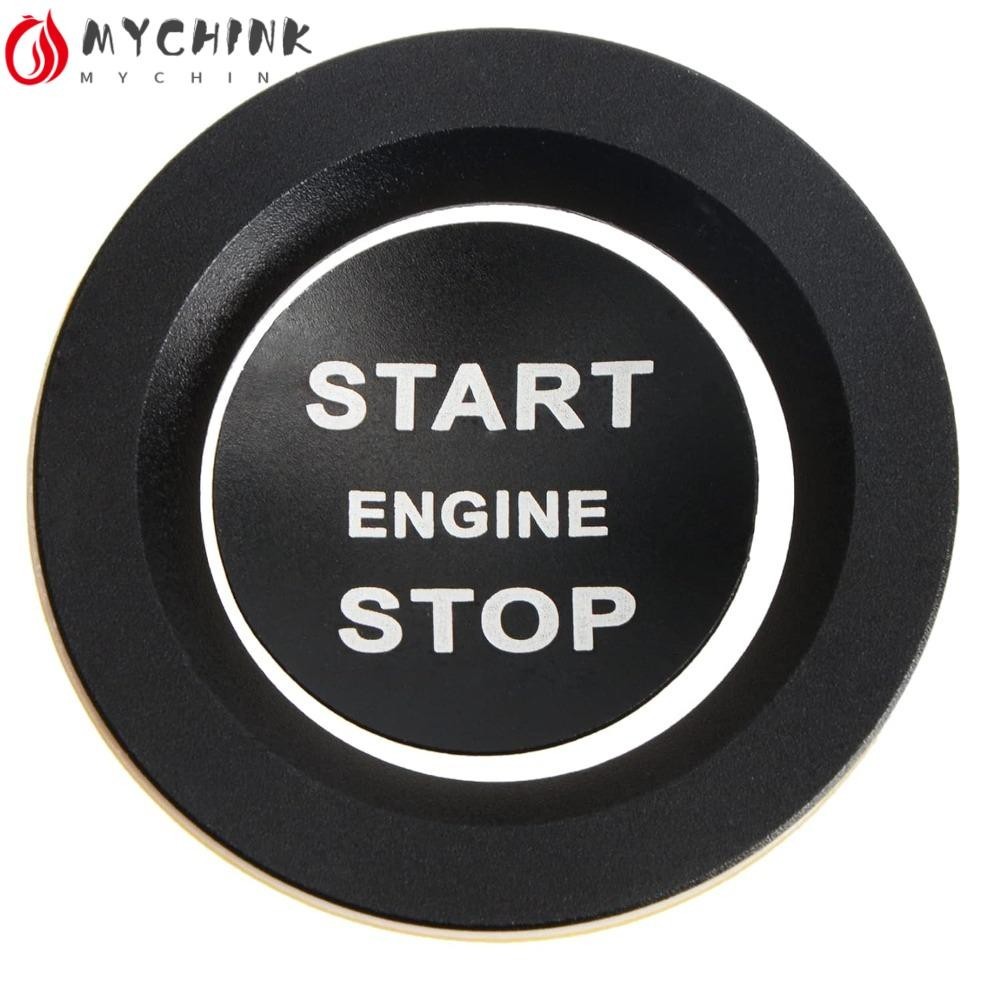 CHINK Engine Push Start/Stop Button Cover, 0.88inch Round Start Button ...
