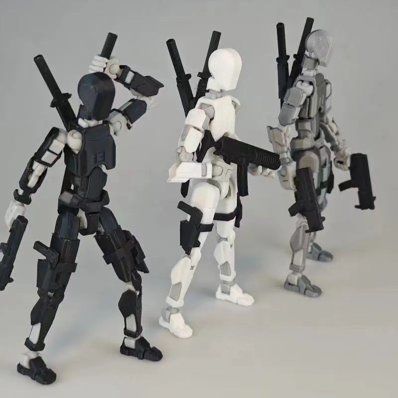 3rd Generation Dummy13 Joint Movable Dummy Doll Real 3D Printing Figure ...