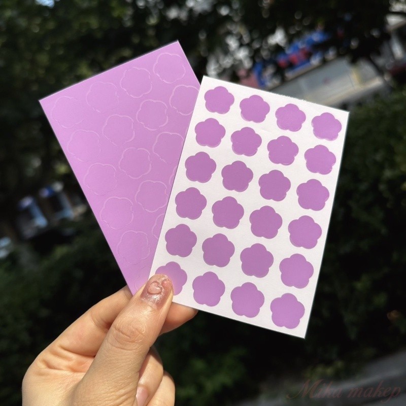 UV Discoloration Sticker 紫外线测试纸防晒提醒小花贴可爱 UV Photodiscoloration UV ...