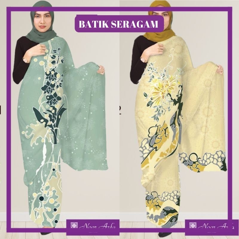 ZJ1611 BE01-BE10 KAIN PASANG BELLE 4M NOOR ARFA | Shopee Malaysia