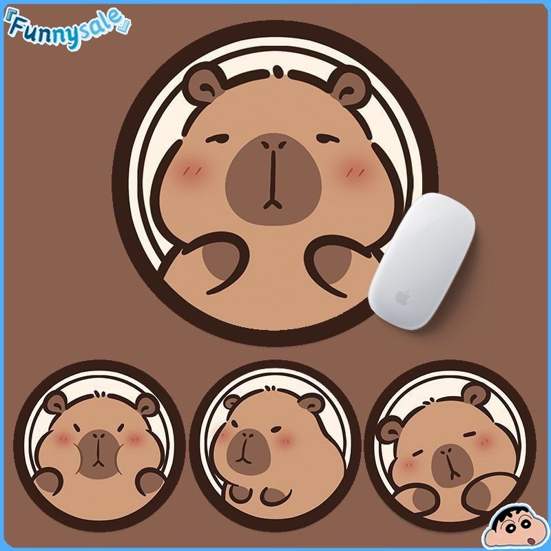 Capybara Mouse Pad Capybara Small Cute Computer Keyboard Desk Pad ...