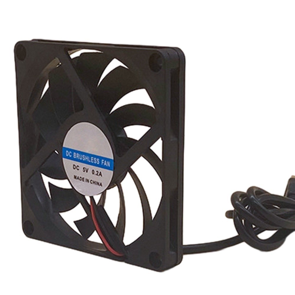 80mm 5V DC8010 Cooling Fan USB Speed Control Fan for Flat-Screen TV ...