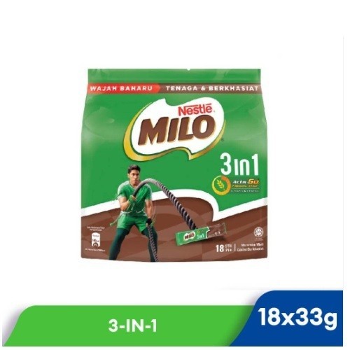 NESTLE MILO 3IN1 18 Sticks (33g) | Shopee Malaysia