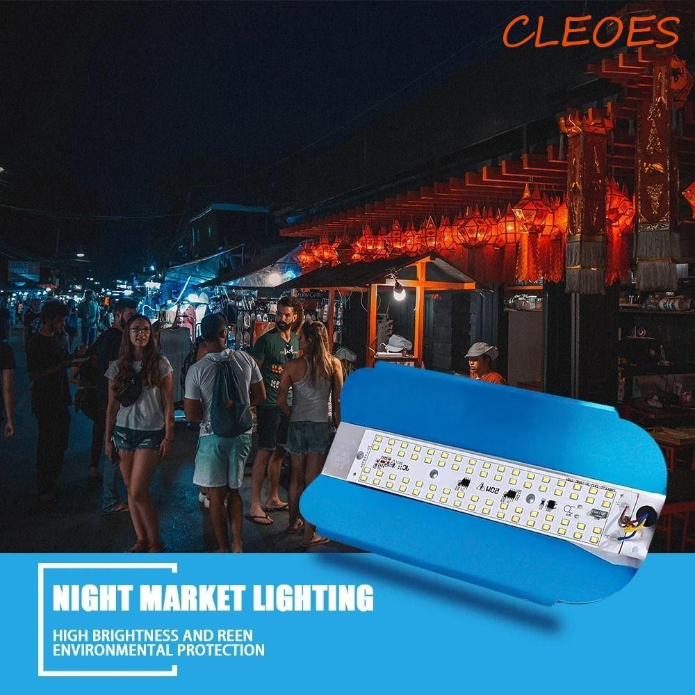 CLEOES LED Iodine-Tungsten 220V Waterproof Garden Lamp LED Flood Light Work Light Spotlight ...