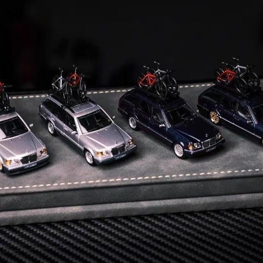 Mortal 1: 64 Benz Alloy Off-Road E300 Travel Edition S124 Axe Benz Belt ...