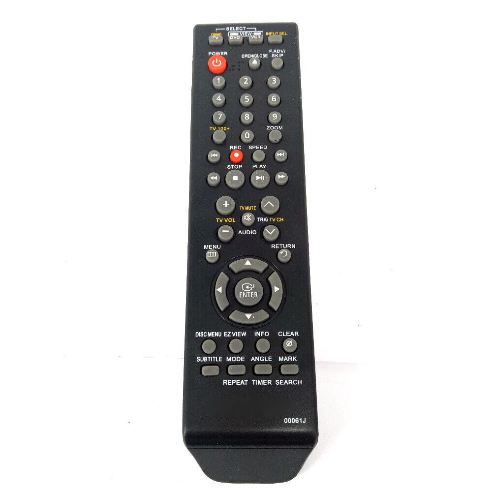 New 00061J Remote Control For Samsung DVD VCR Combo Player DVD-V8650 ...