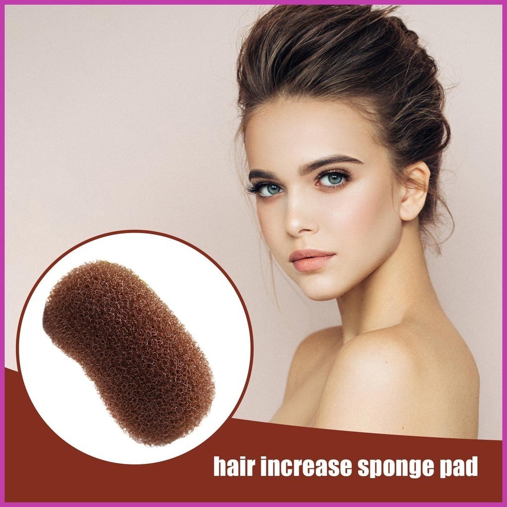 Hair Base Bump Up Sponge Hair Volume Increase Puff Magic Hair Bun Maker ...