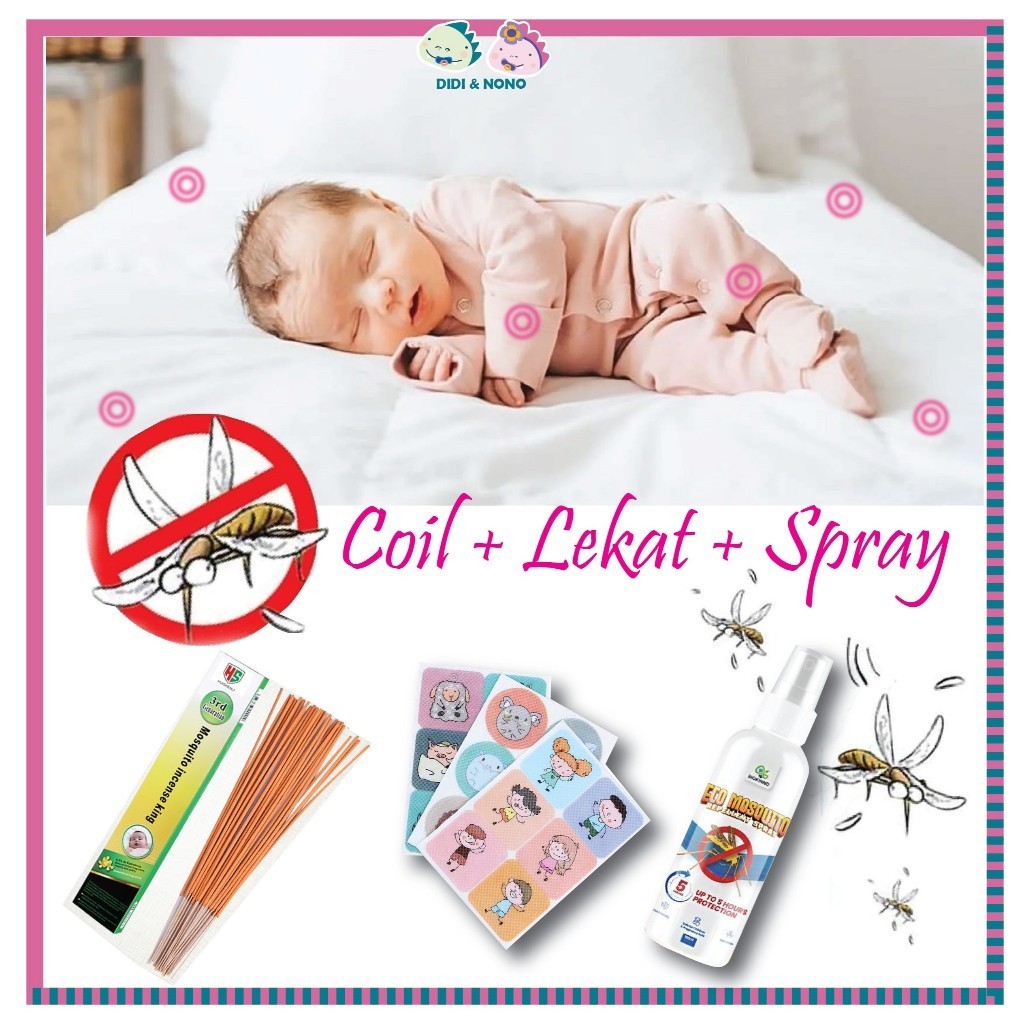 Ubat nyamuk Mosquito Repellent Clip Mosquito Repellent Spray Mosquito ...