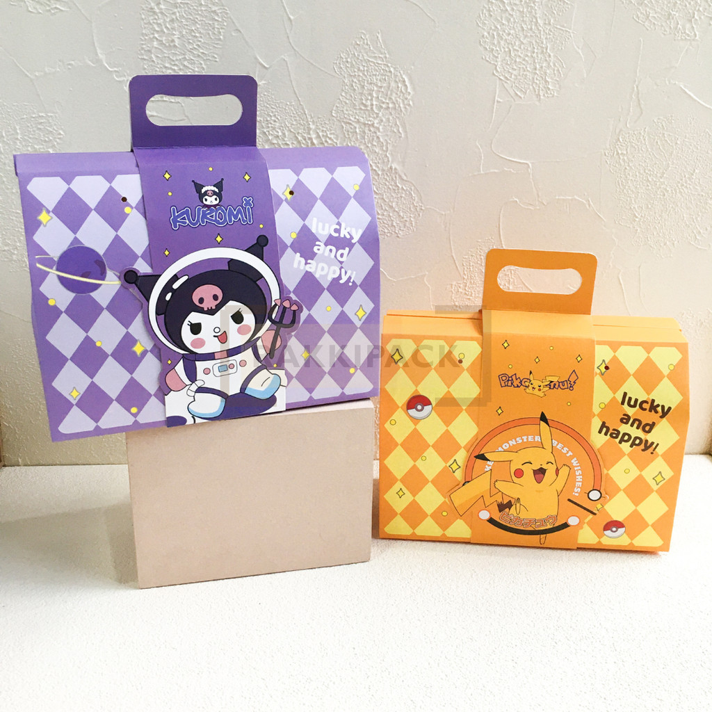Gable box sanrio paper bag paper bag souvenir snack hampers | Shopee ...