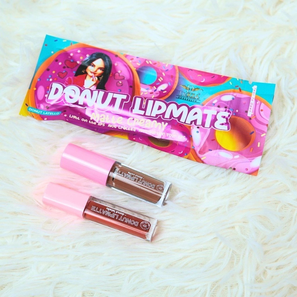 NURLMALL DERZA DONUT LIPMATE EXCLUSIVE | Shopee Malaysia