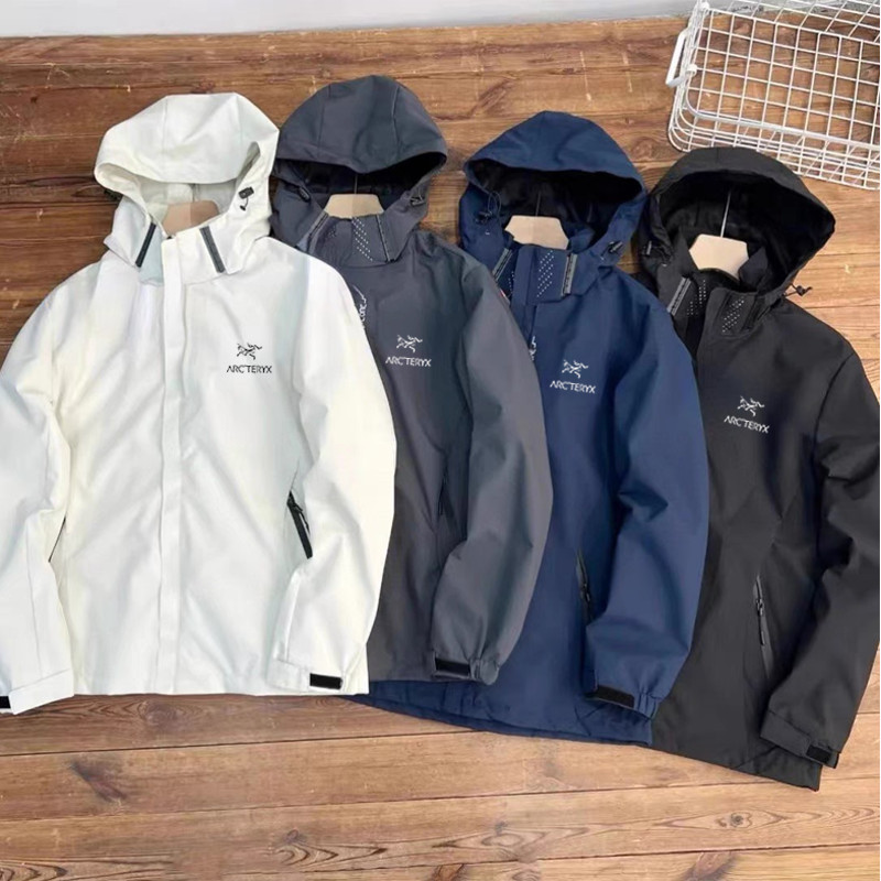 ARC Men's Outdoor Sports Waterproof Hooded Jacket for Mountaineering ...