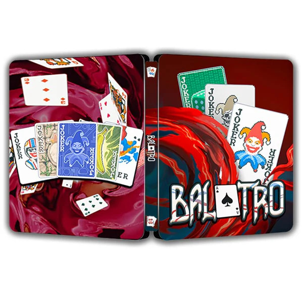 Balatro Best Debut Indie Game | For PS4/PS5 Steelbook | ONi Fantasy Box ...