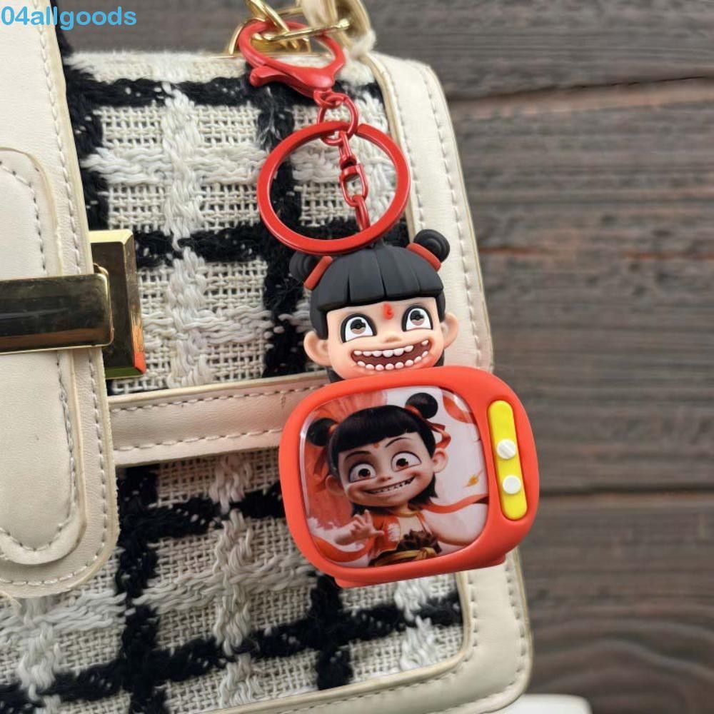 ALLGOODS Ne Zha 2 Flashing Keyring, Anime Movies NeZha2 Character Ne ...