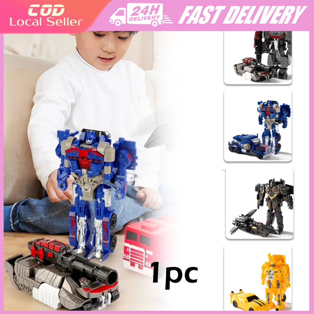 Transforming Robot Toys One Step Transformers Optimus Prime Bumblebee ...