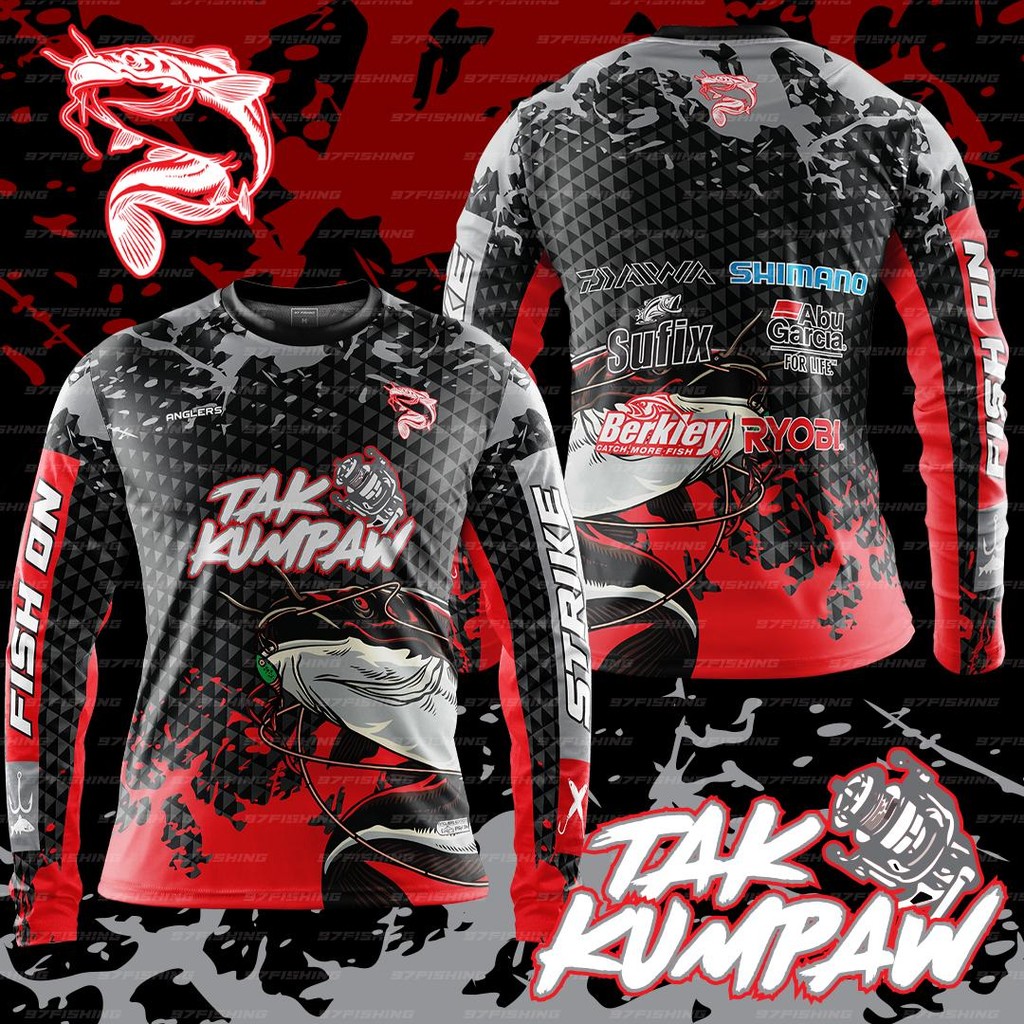 CATFISH BAJU MEMANCING FISHING SHIRT | Shopee Malaysia
