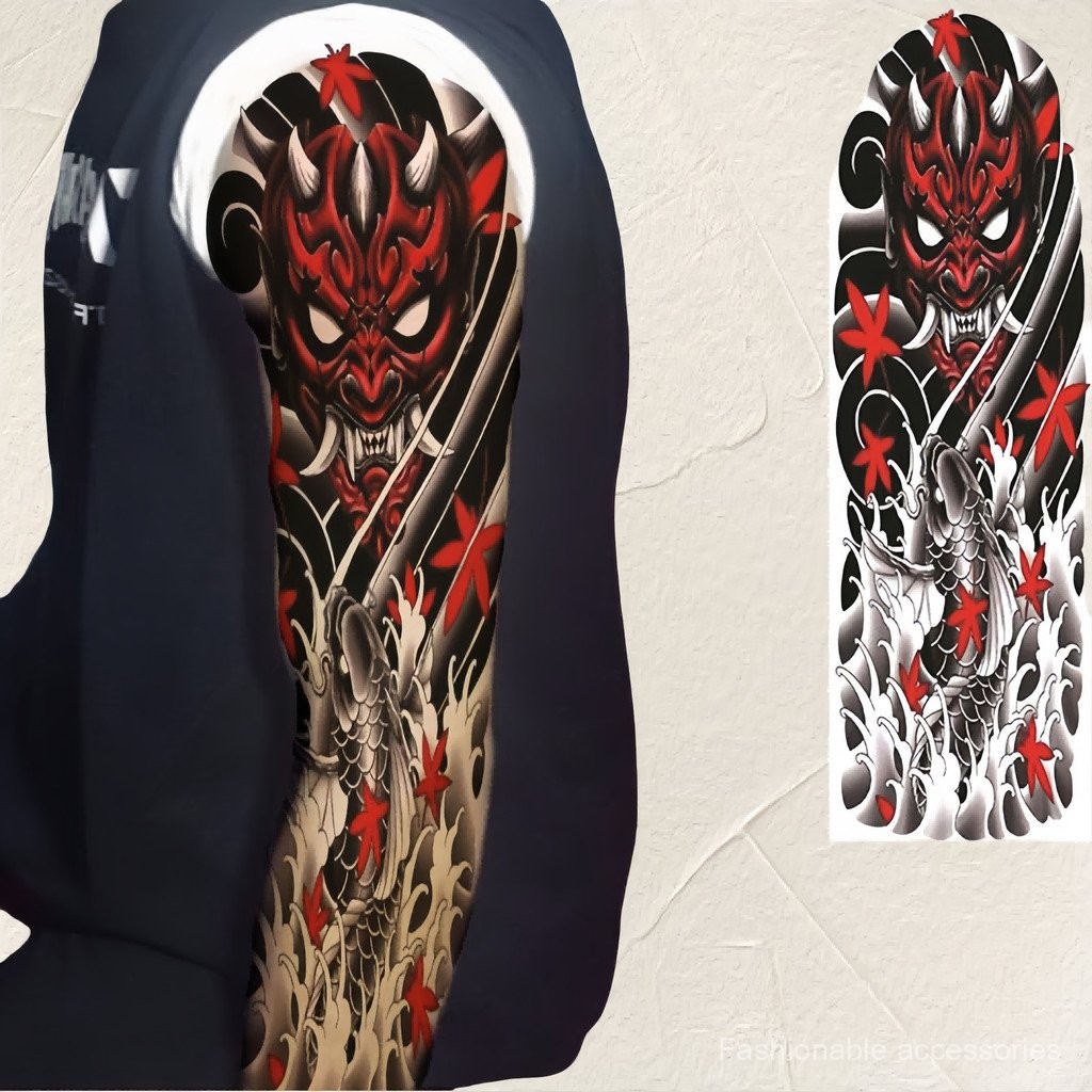 Color Tattoo Stickers Fake Tattoos+Temporary Tattoos Waterproof ...