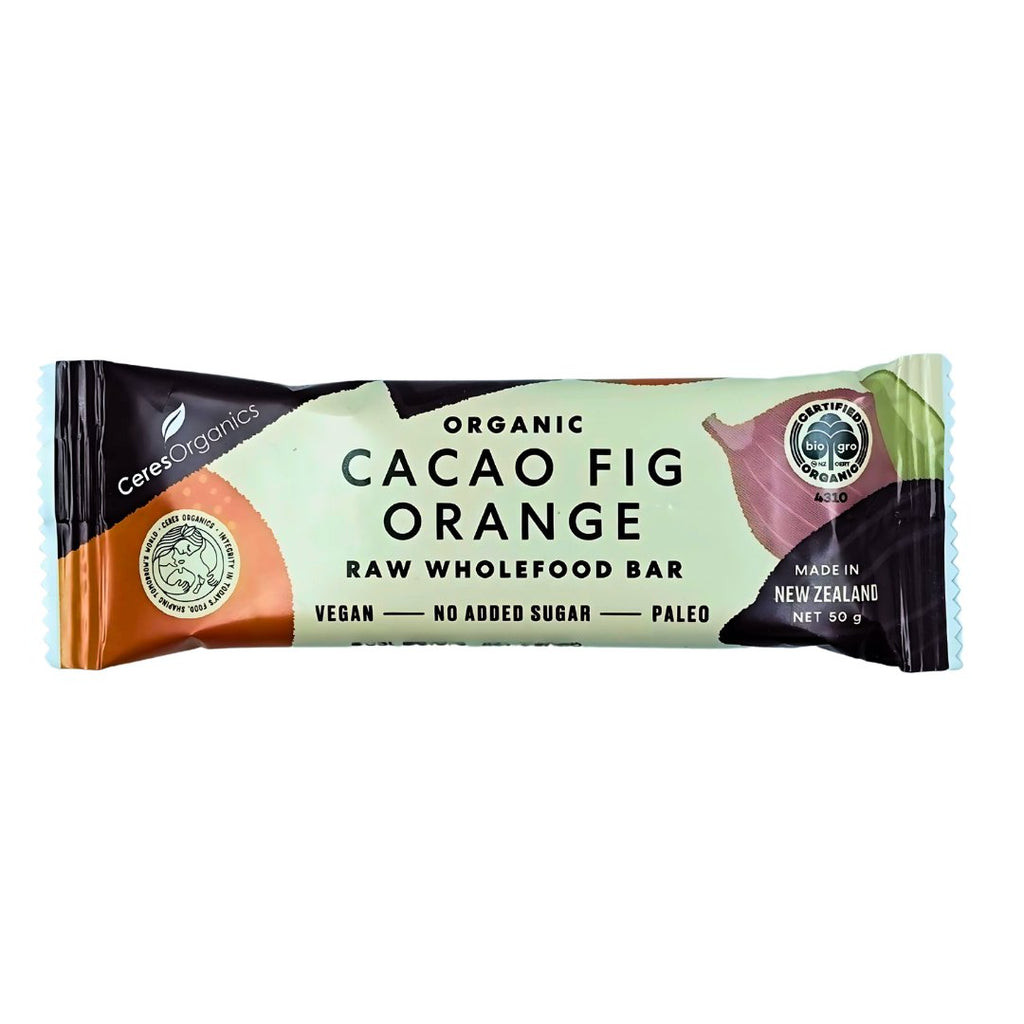 Ceres Organics Raw Wholefood Bar - Cacao Fig Orange (50g) | Shopee Malaysia