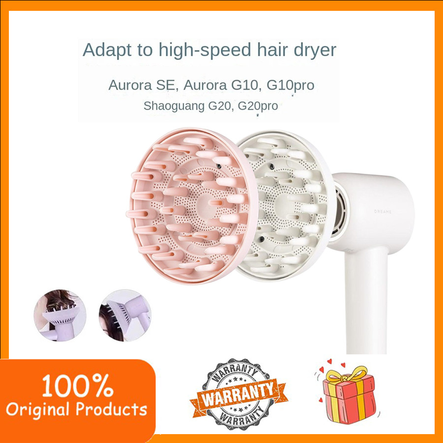 Dreame Adaptive hair dryer, curly hair hood, magnetic suction diffuser ...