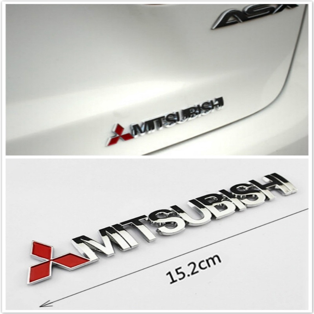 MITSUBISHI logo car stickers car modified logo stickers | Shopee Malaysia