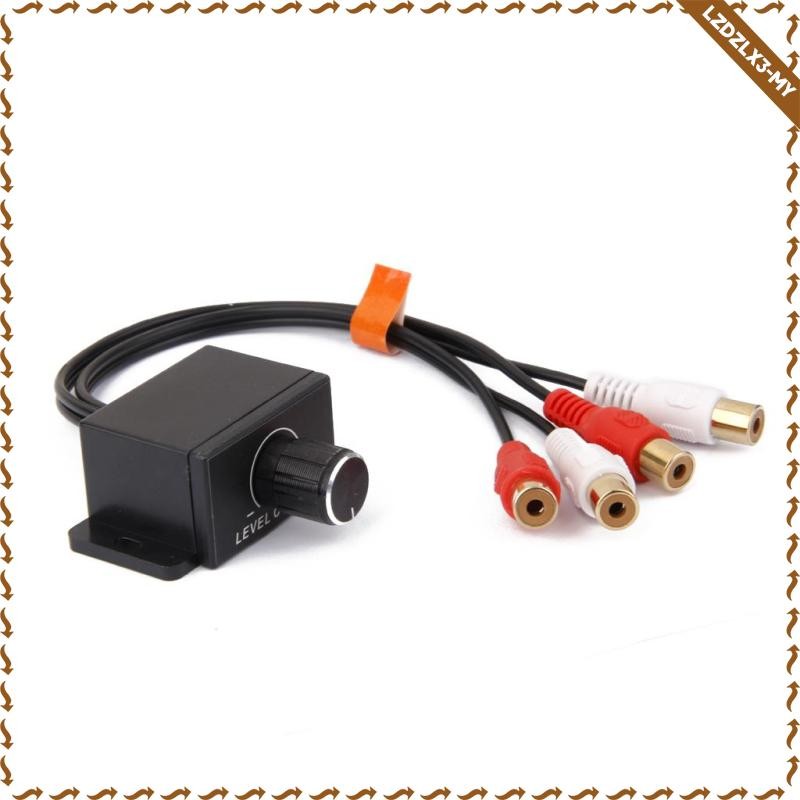[Dovewill] Car Amplifier Bass Remote Level, Volume Control Knob Stereo ...