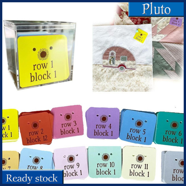 NEW Quilt Block Markers, Sewing Marker With Pinhole, 12 Sewing Markers ...