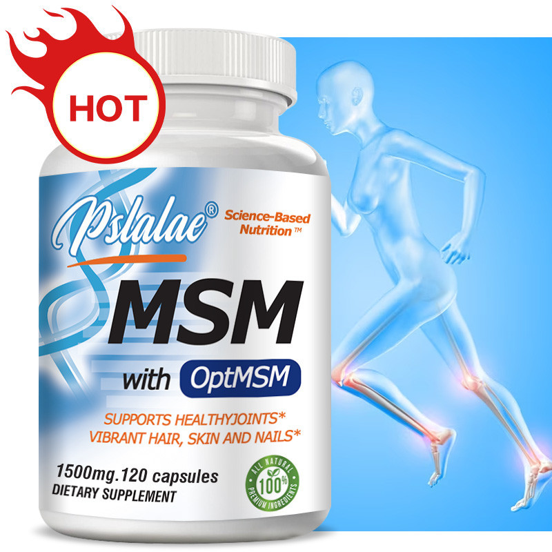 Pslalae Doctor's Best MSM with OptiMSM, Joint Support, Immune System ...