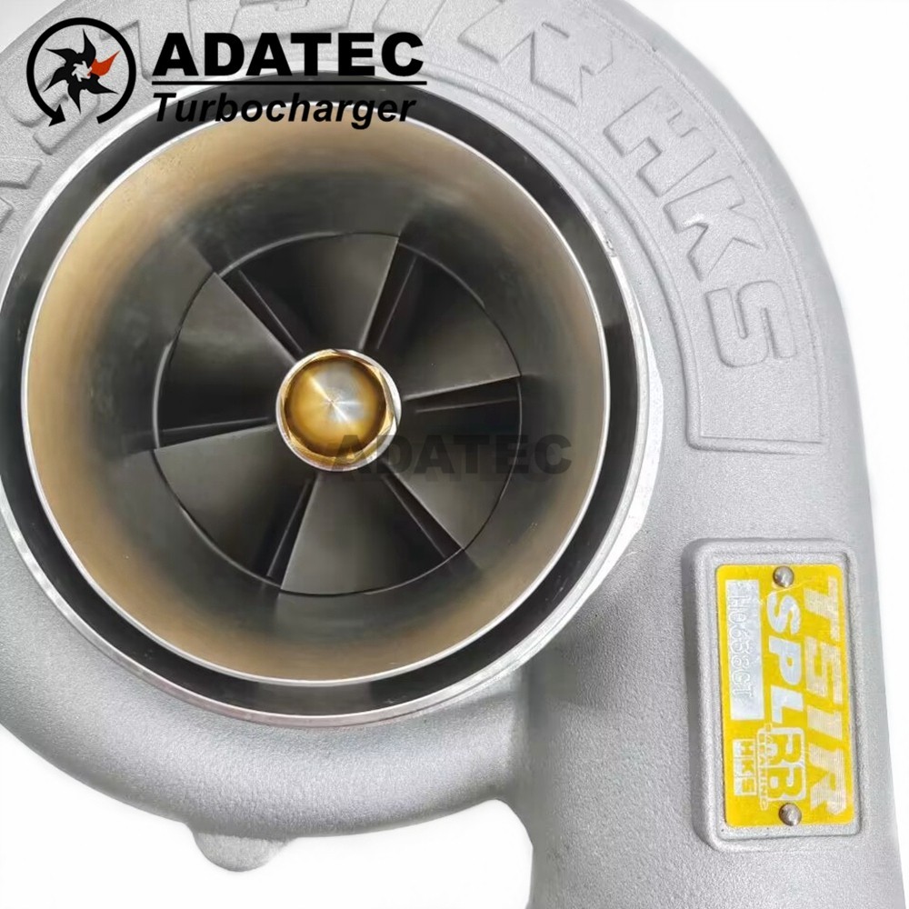 T51R Turbo Performance Turbocharger V-Band A/R 1.0 Boost Ceramics Dual ...