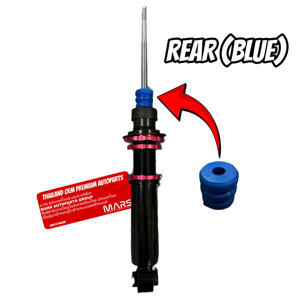 🔥 MARS 🔥 RED ABSORBER STOPPER BUMP STOPPER INNER SUB BUSH ABSORBER BUSH ...