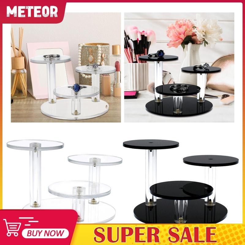 [meteorMY] Round Acrylic Riser, Round Acrylic Display Stand, Round ...