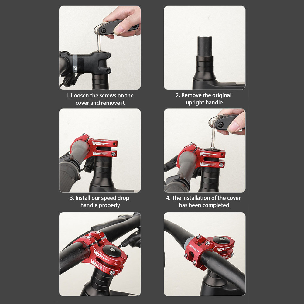 [Domybestshop.my] 31.8 Stem MTB Bicycle Stem Aluminum Alloy Road Bike ...