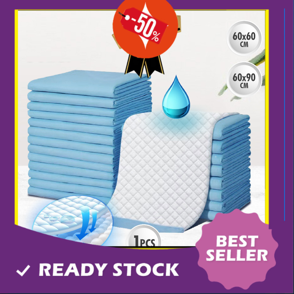 KL STORE Disposable Underpad Incontinence Pads, Super Absorbent ...