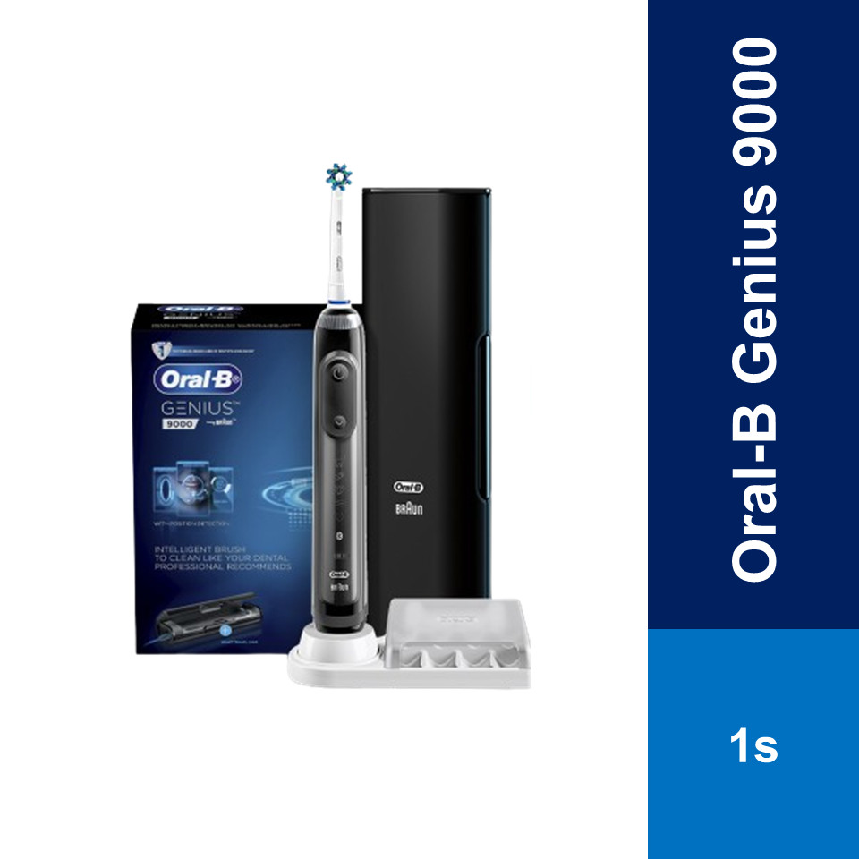 Oral-B Genius 9000 Electric Toothbrush - Black | Shopee Malaysia