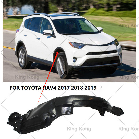 Car front fender liner for TOYOTA RAV4 2017 2018 2019 car front wheel ...