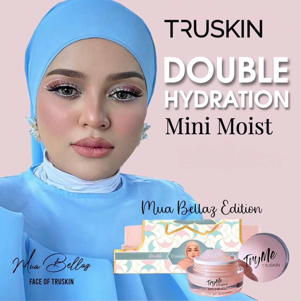 TRUSKIN | Double Hydration Mini Moist | Mua Bella Edition | Shopee Malaysia
