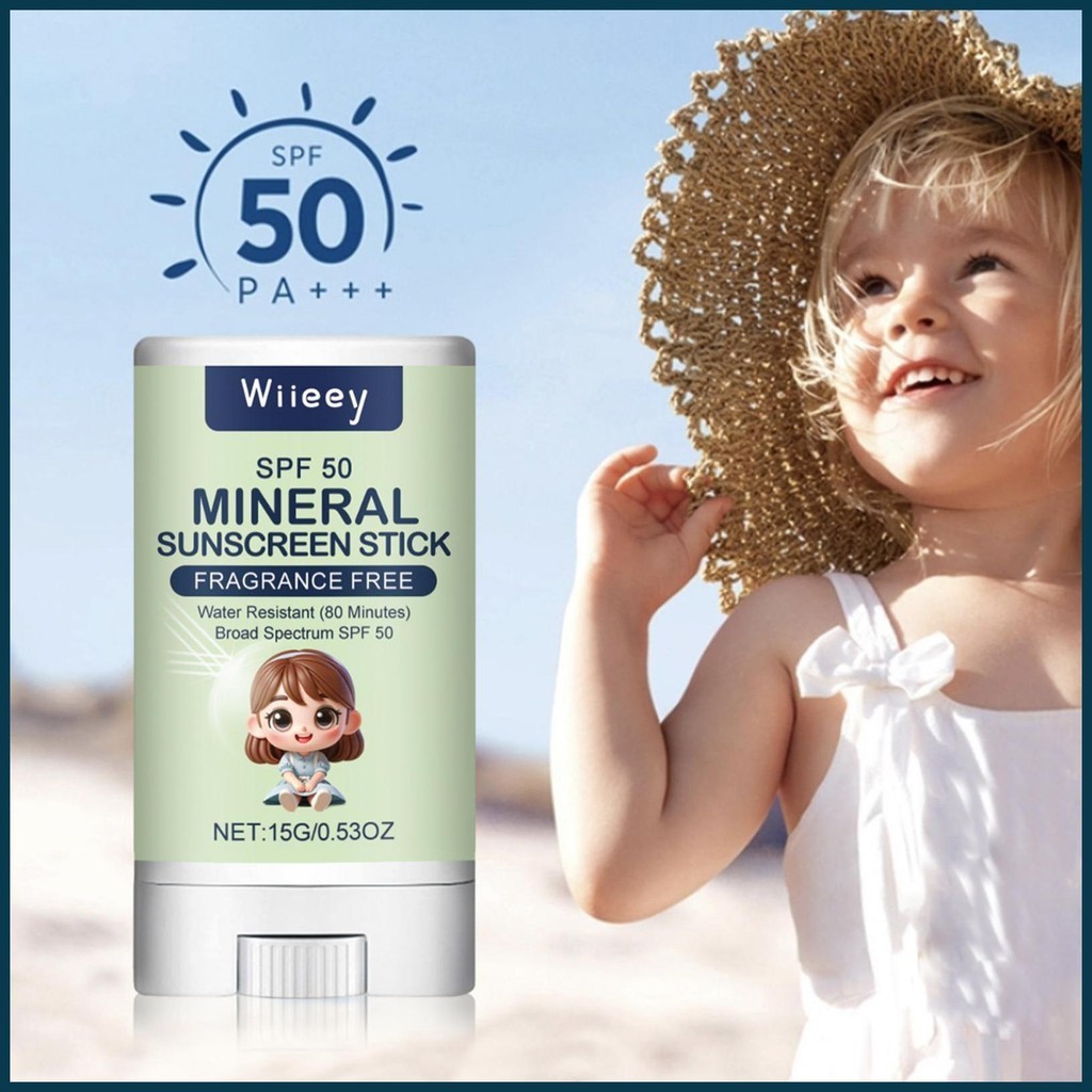 Kids Sunscreen Stick SPF 50 Kid Sunscreen Stick Moisturizing Face Stick ...
