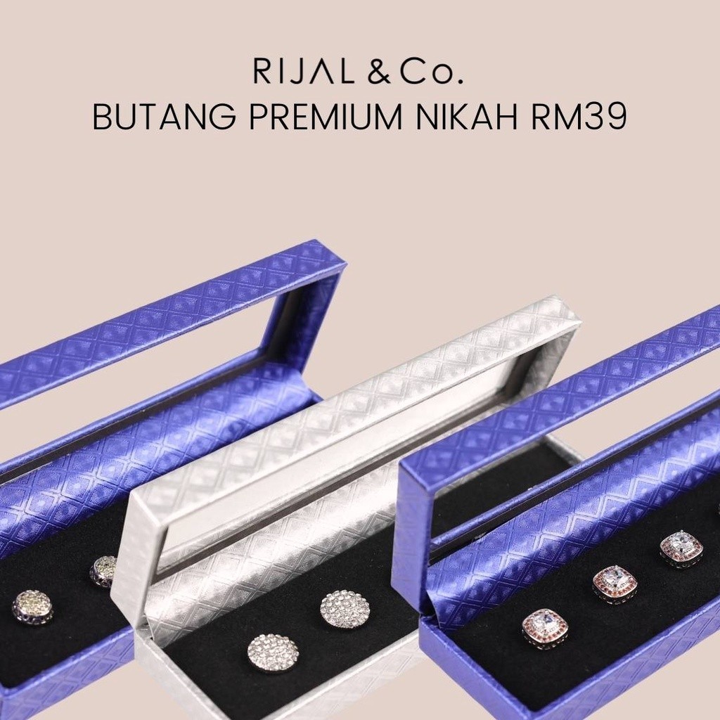 Butang Premium Nikah Butang Baju Melayu (1 Set) | Shopee Malaysia