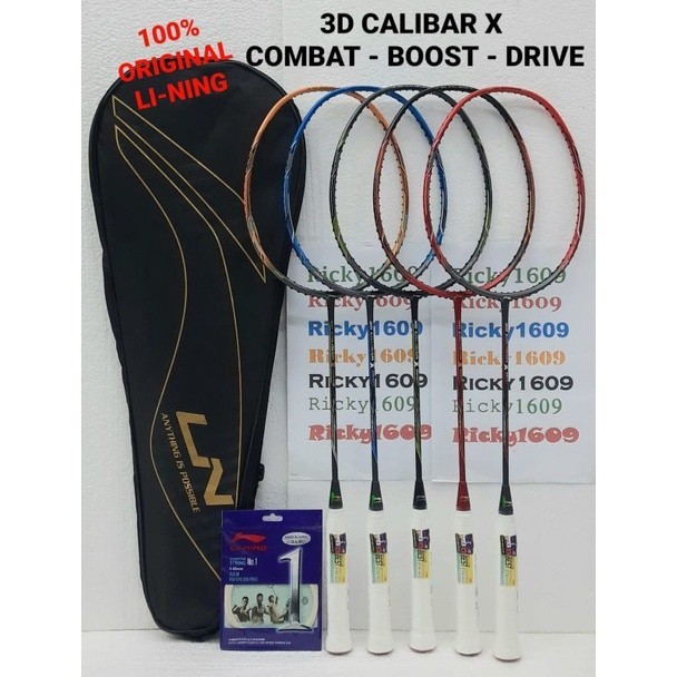Calibar X BOOST 3D LINING BADMINTON Racket - CALIBAR X COMBAT LINING 3D ...