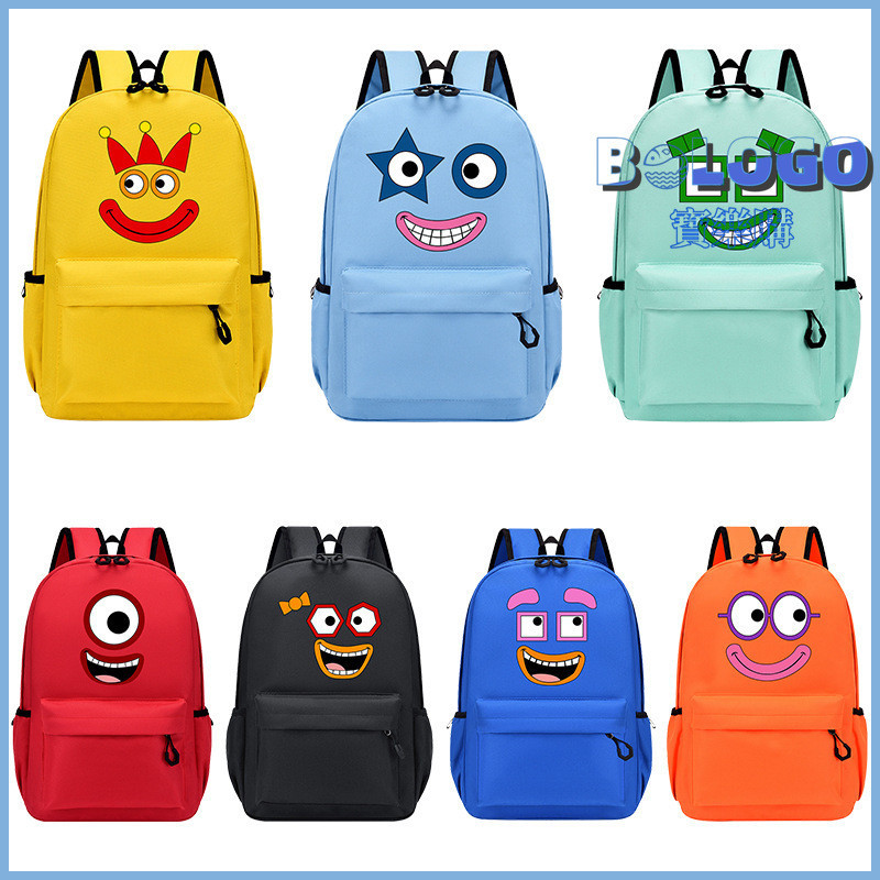 Numberblocks Digital Building Blocks Early Education Anime Backpack ...