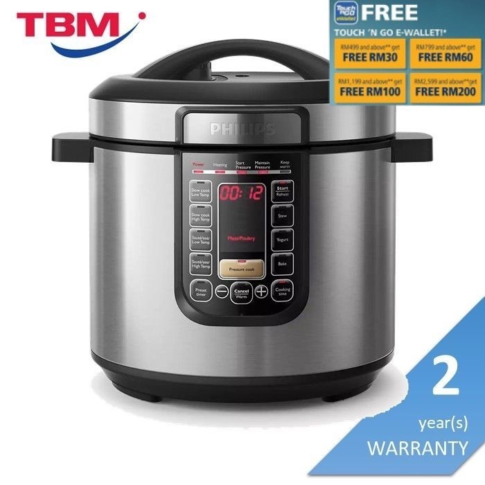 Philips HD2237/73 Viva Collection All In One Multicooker 6L | Shopee ...