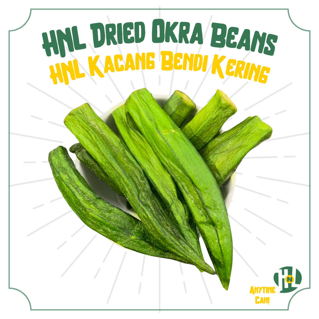 HNL Dried Okra / Kacang Bendi Kering | Shopee Malaysia