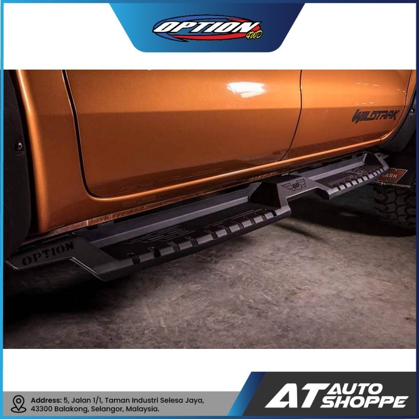 OPTION 4WD option4wd SIDE STEP V2 FOR FORD RANGER T6 T7 T8 RAPTOR ...