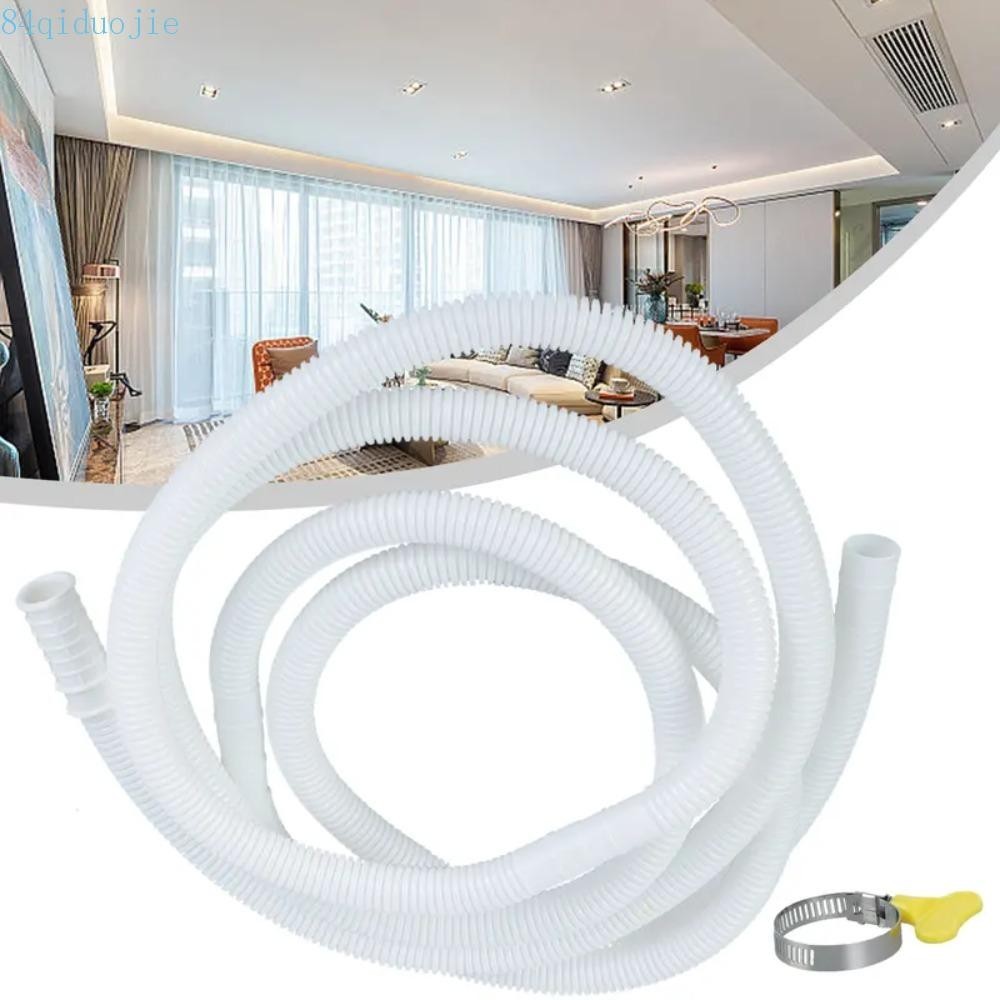 QIDUOJIE Washing|Inlet Pipe, Plastic White Air Conditioning Drain Tube ...