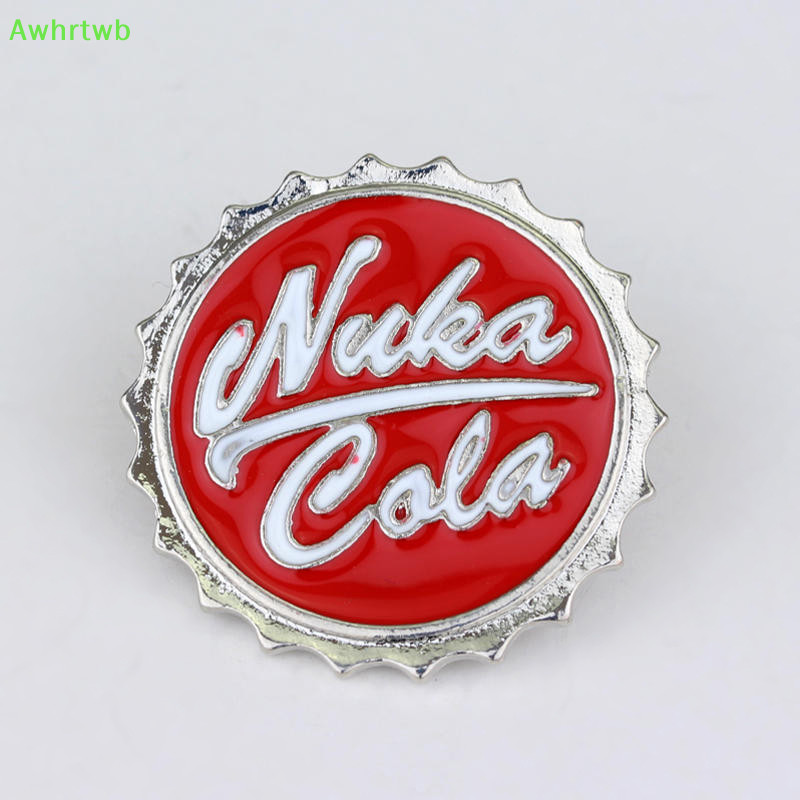 Awhrtwb Nuka Cola Bottle Cap Enamel Pin Fallout Game Badge Radioactive ...