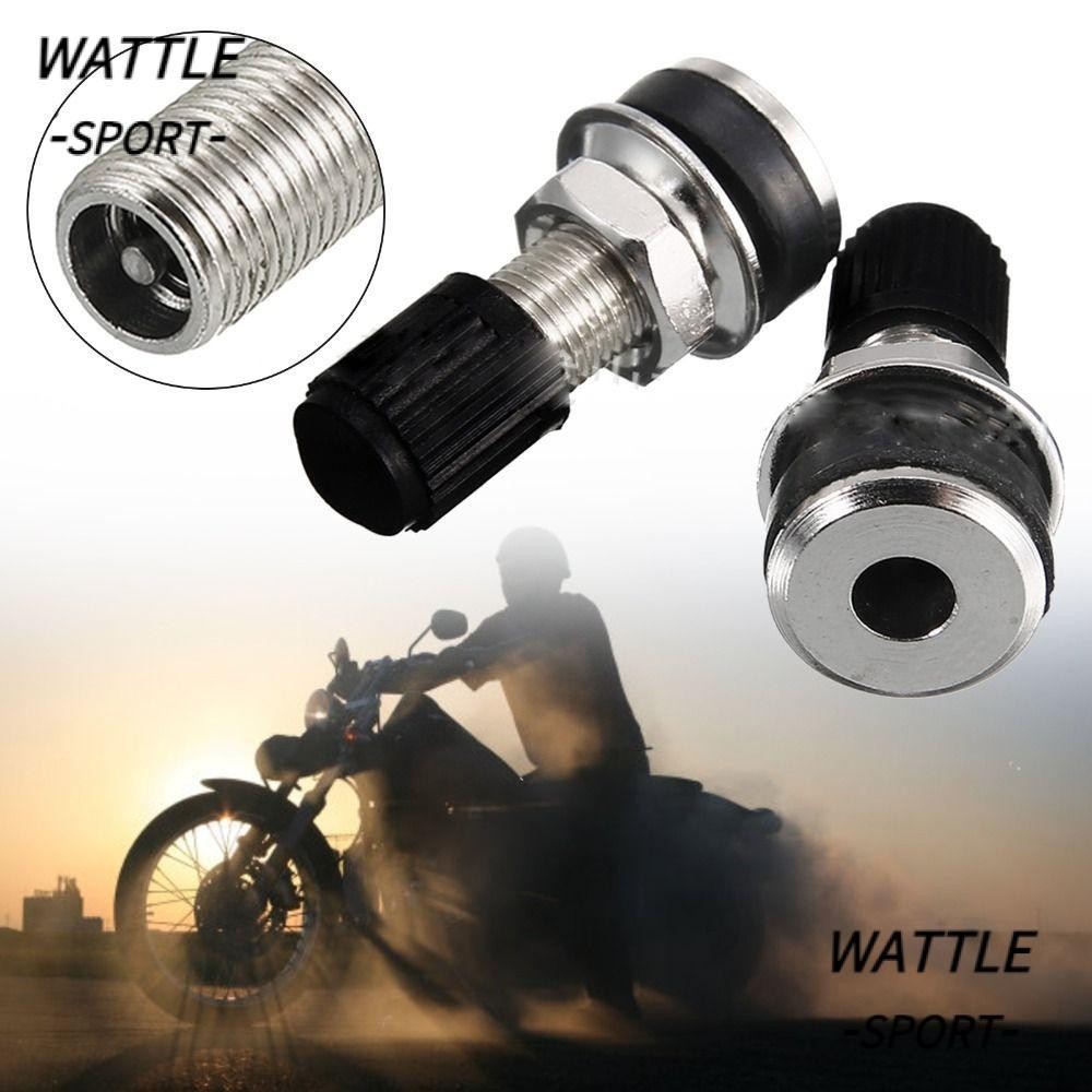WA-SPORT 2pcs Motorcycle Wheel Valve, Zinc Alloy 32mm Tire Valve ...