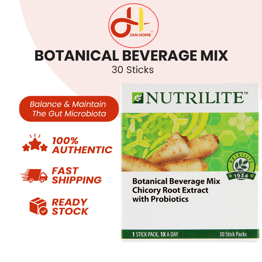 Nutrilite Botanical Beverage Mix Chicory Root Extract With Probiotics ...